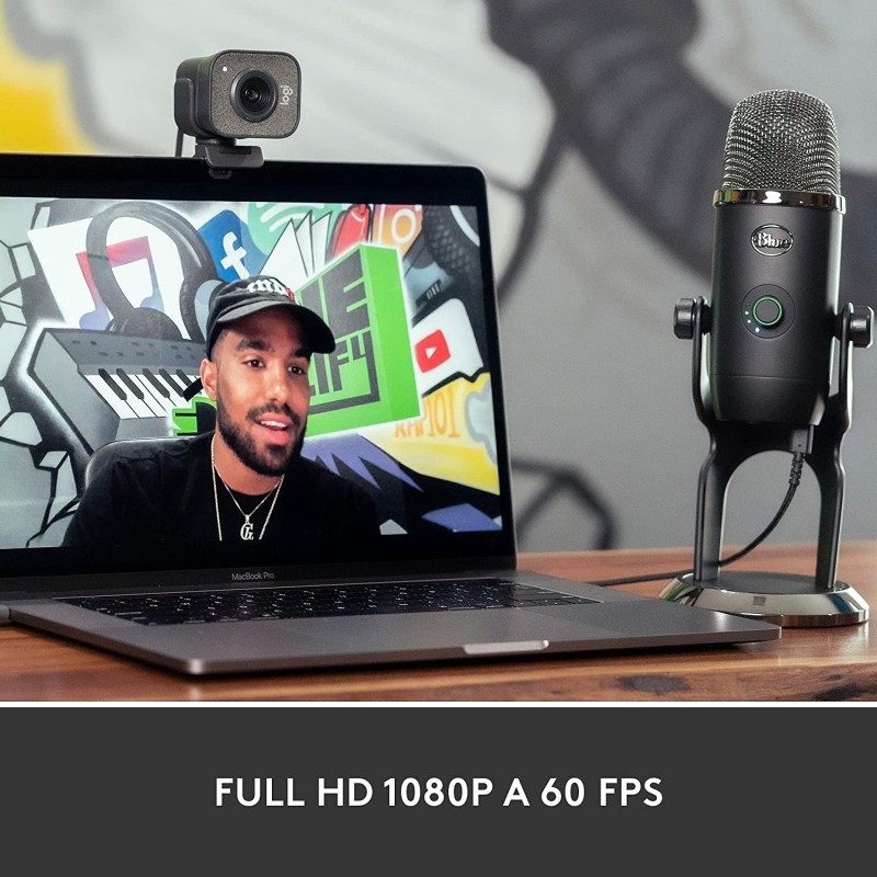 Logitech StreamCam Plus, Vídeo vertical Full HD 1080p a 60 fps