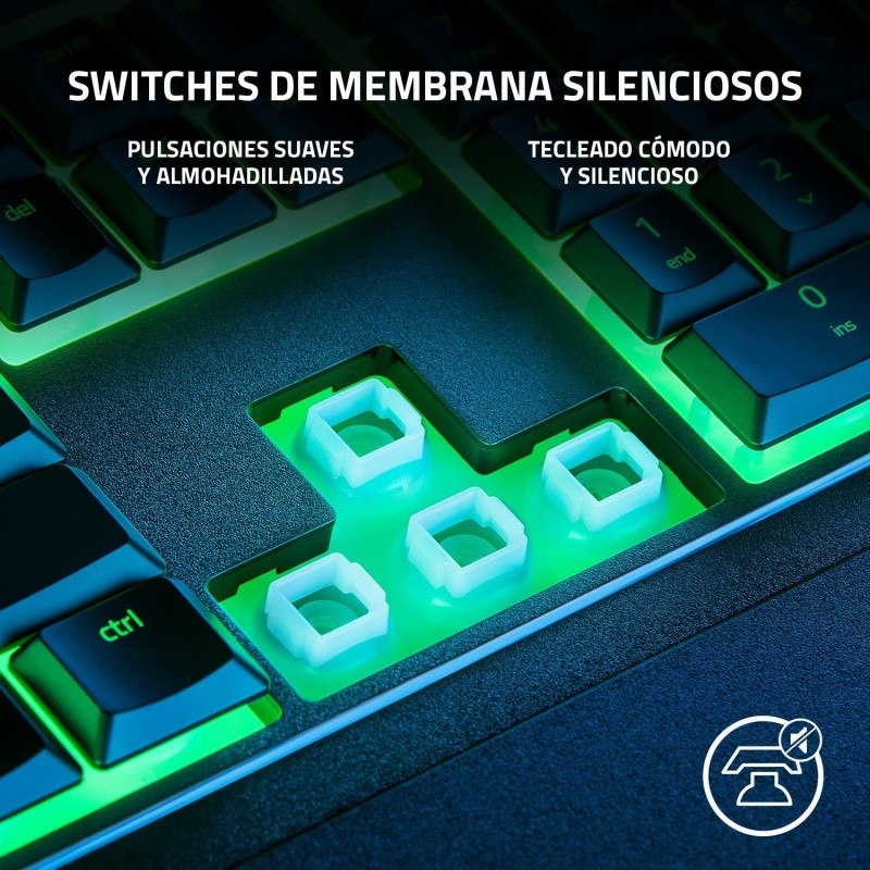 Razer Ornata V3 X - Teclado de Membrana Chroma RGB