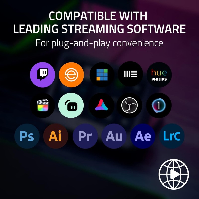 Razer Stream Controller X - 15 botones Switchblade