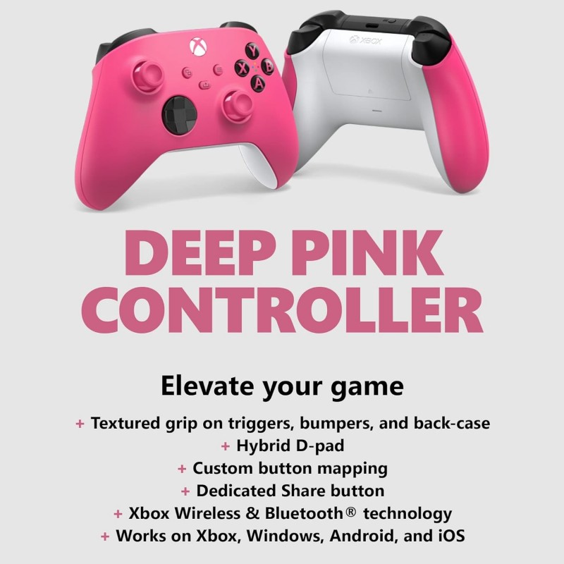 Xbox control Inalámbrico rosa