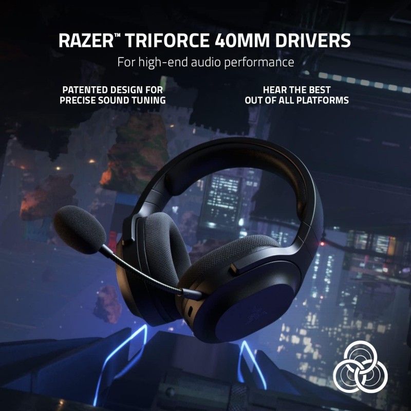 Razer Barracuda X Auriculares inalámbricos (PC, PS4, Switch, moviles)