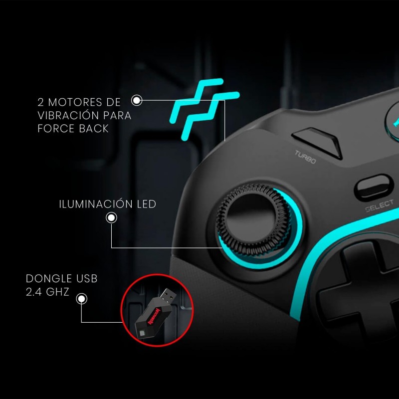 Gamepad Redragon Harrow Pro Wireless