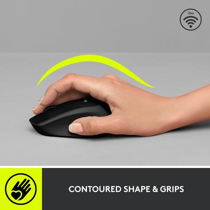 Logitech M280 Mouse Inalámbrico, 2.4 GHz