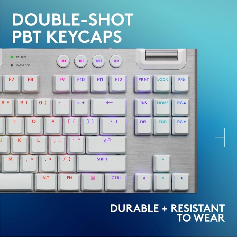 Logitech G 915 X Lightspeed TKL blanco