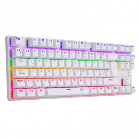 T-DAGGER TGK313 BORA White RGB (RED, ESPAÑOL)