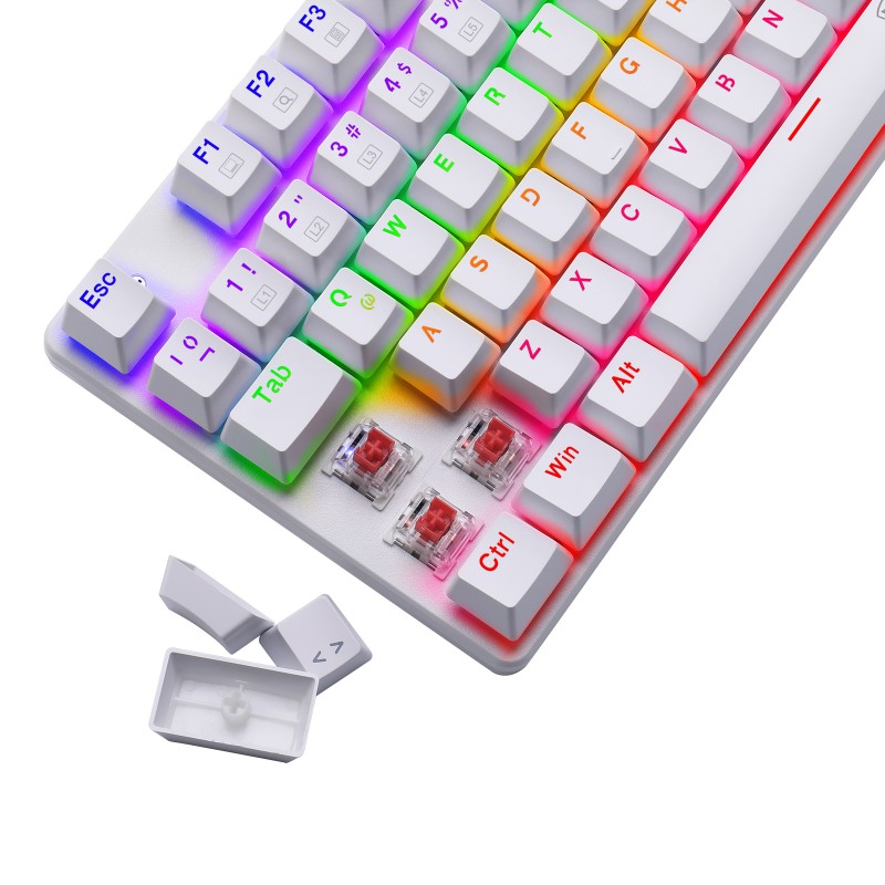 T-DAGGER TGK313 BORA White RGB (RED, ESPAÑOL)