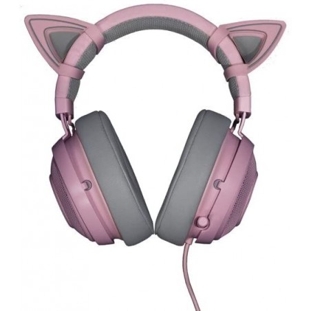 Razer Kitty orejas para auriculares Kraken, Quartz rosa