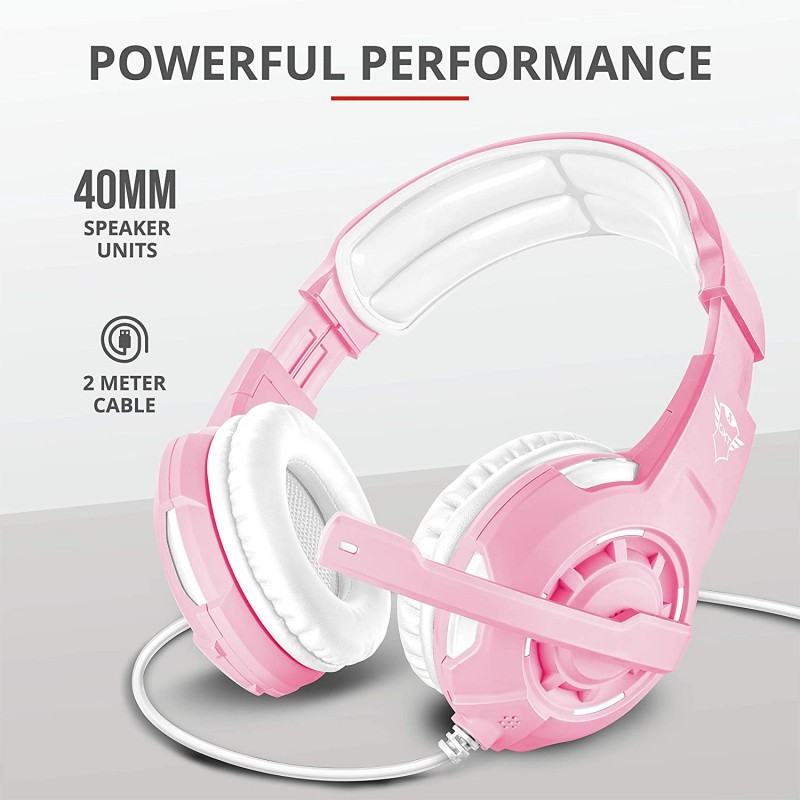 GXT 310P Radius Gaming Headset - pink