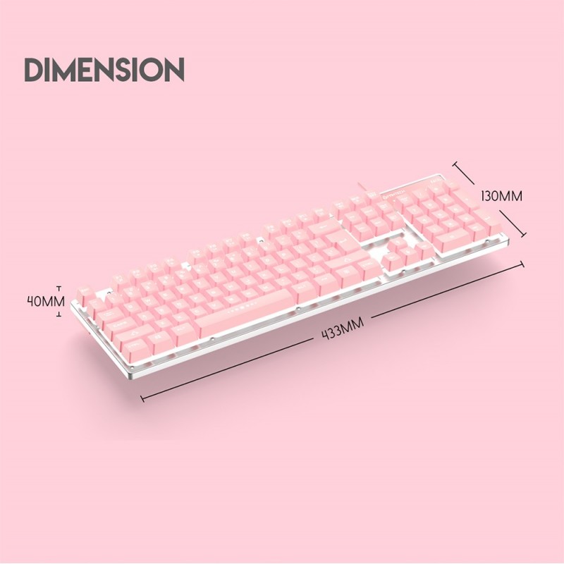 FANTECH K613L FIGHTER II SAKURA EDITION GAMING KEYBOARD