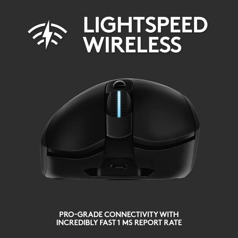 Logitech G703 Inalambrico Lightspeed con sensor Hero 16K