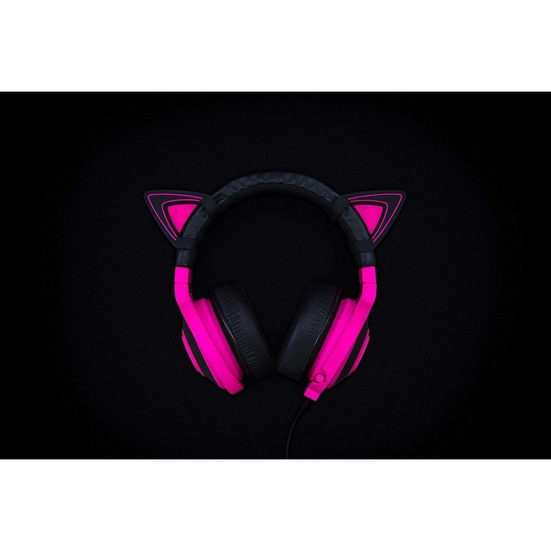 Razer Kitty Orejas para auriculares Kraken- NEON PURPLE