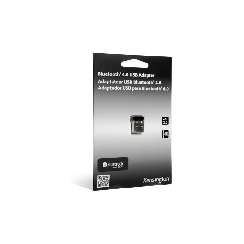 Kensington Bluetooth 4.0 USB Adapter-Network adapter-USB