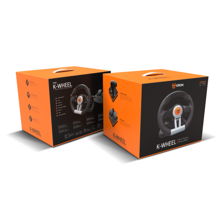 VOLANTE KROM K-WHEEL MULTI-PLATFORM GAMING